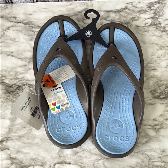 CROCS | Shoes | Disney Crocs Mickey Athens Adult Light Blue And Brown ...